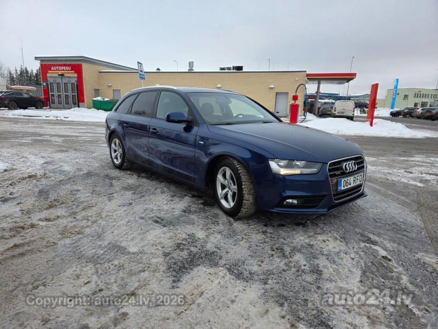 Blue Audi A4 2012 in Tallinn, with an engine capacity of 2.00 L and mileage of 352 thousand km for 7700 €, photo 2 on AUTOMOTO.COM.LV