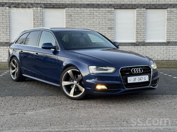 Blue Audi A4 2012 in Saldus, with an engine capacity of 3.00 L and mileage of 219 thousand km for 10695 €, photo 9 on AUTOMOTO.COM.LV