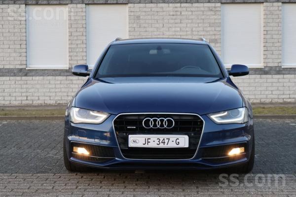 Blue Audi A4 2012 in Saldus, with an engine capacity of 3.00 L and mileage of 219 thousand km for 10695 €, photo 10 on AUTOMOTO.COM.LV