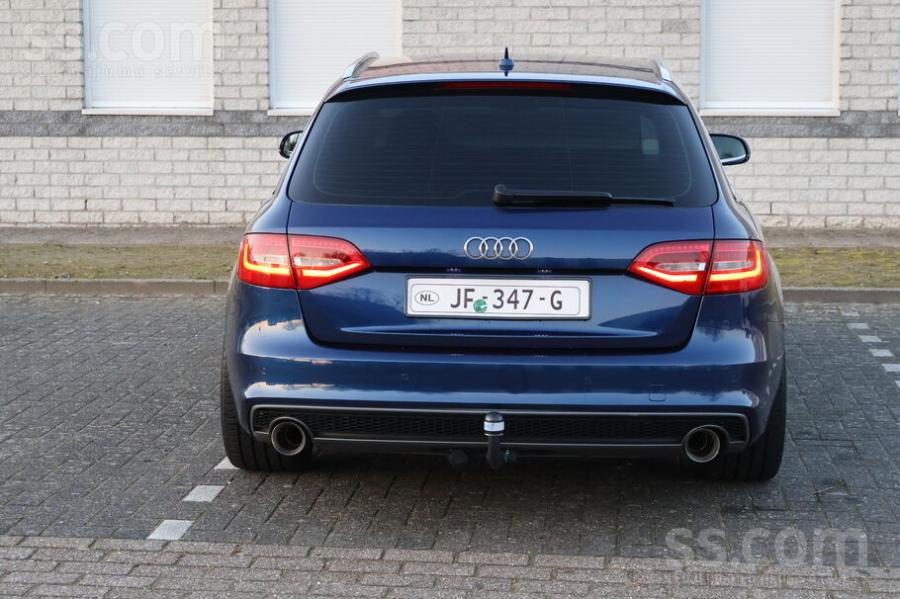 Blue Audi A4 2012 in Saldus, with an engine capacity of 3.00 L and mileage of 219 thousand km for 10695 €, photo 4 on AUTOMOTO.COM.LV