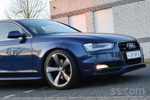 Blue Audi A4 2012 in Saldus, with an engine capacity of 3.00 L and mileage of 219 thousand km for 10695 €, photo 8 on AUTOMOTO.COM.LV