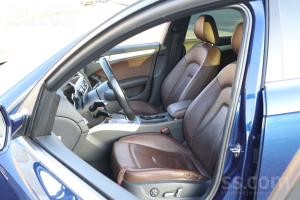 Blue Audi A4 2012 in Saldus, with an engine capacity of 3.00 L and mileage of 219 thousand km for 10695 €, photo 11 on AUTOMOTO.COM.LV