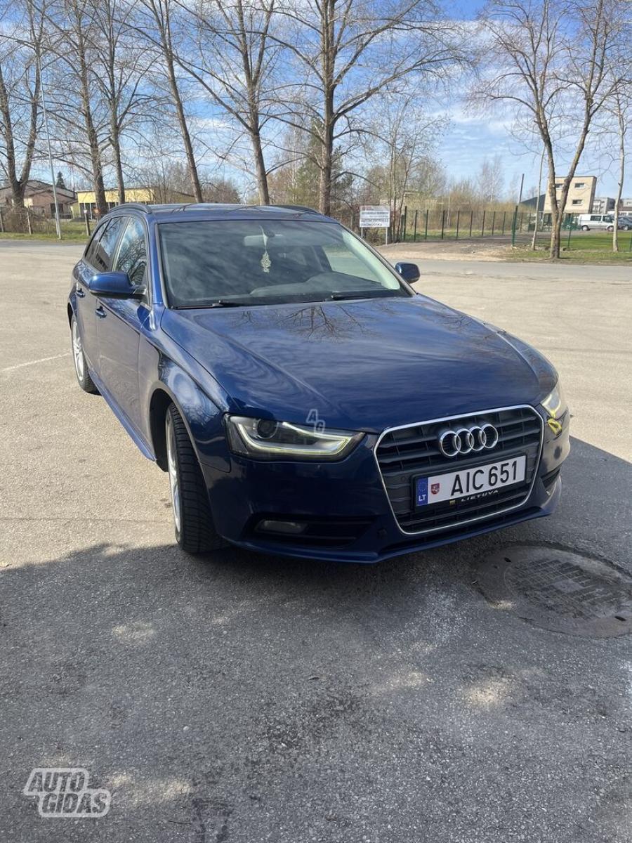 Zils Audi A4 2012 Kauņa, ar dzinēja tilpumu 2.00 L un nobraukumu 265 tūkst. km par 7500 €, foto 1 vietnē AUTOMOTO.COM.LV