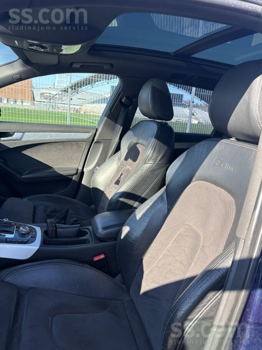 Zils Audi A4 2012 Valmiera, ar dzinēja tilpumu 1.80 L un nobraukumu 272 tūkst. km par 6500 €, foto 6 vietnē AUTOMOTO.COM.LV