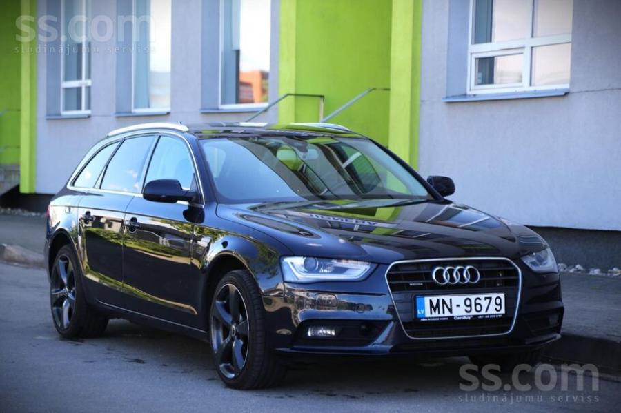 Zils Audi A4 2012 Rīga, ar dzinēja tilpumu 3.00 L un nobraukumu 326 tūkst. km par 7995 €, foto 5 vietnē AUTOMOTO.COM.LV