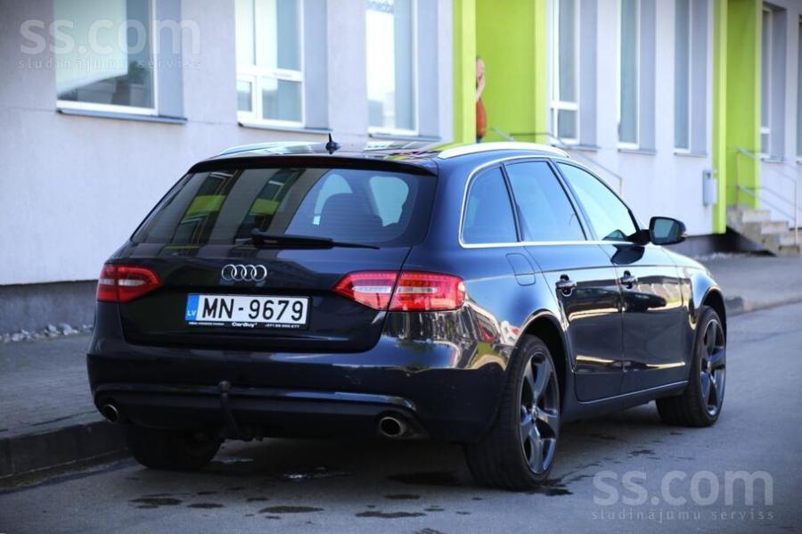 Zils Audi A4 2012 Rīga, ar dzinēja tilpumu 3.00 L un nobraukumu 326 tūkst. km par 7995 €, foto 6 vietnē AUTOMOTO.COM.LV