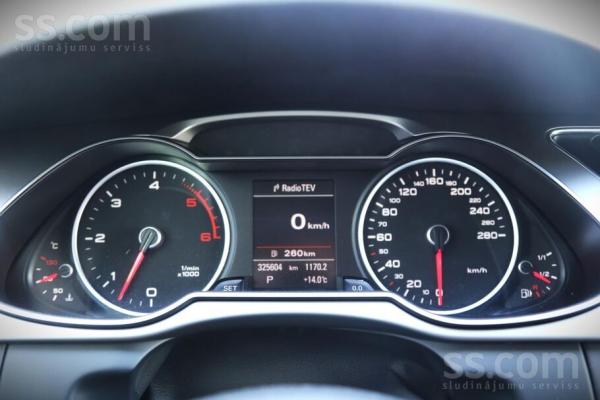 Zils Audi A4 2012 Rīga, ar dzinēja tilpumu 3.00 L un nobraukumu 326 tūkst. km par 7995 €, foto 7 vietnē AUTOMOTO.COM.LV