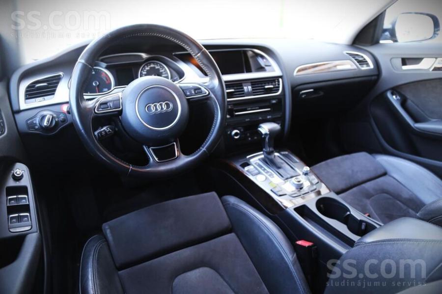 Zils Audi A4 2012 Rīga, ar dzinēja tilpumu 3.00 L un nobraukumu 326 tūkst. km par 7995 €, foto 9 vietnē AUTOMOTO.COM.LV