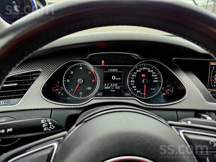 Zils Audi A4 2012 Rīga, ar dzinēja tilpumu 3.00 L un nobraukumu 301 tūkst. km par 9000 €, foto 15 vietnē AUTOMOTO.COM.LV