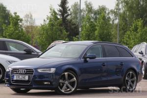 Zils Audi A4 2012 Tukums, ar dzinēja tilpumu 3.00 L un nobraukumu 319 tūkst. km par 10500 €, foto  vietnē AUTOMOTO.COM.LV