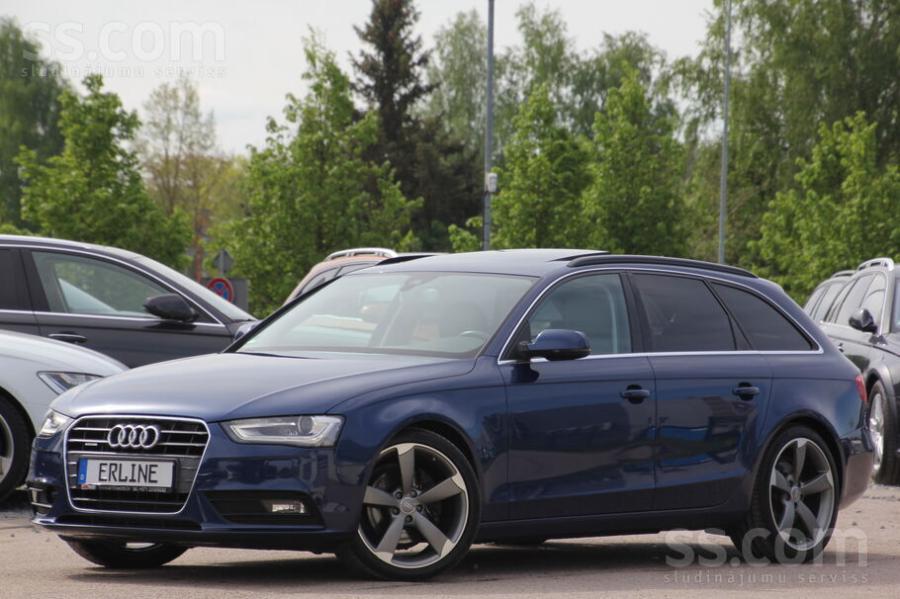 Zils Audi A4 2012 Tukums, ar dzinēja tilpumu 3.00 L un nobraukumu 319 tūkst. km par 10500 €, foto 1 vietnē AUTOMOTO.COM.LV