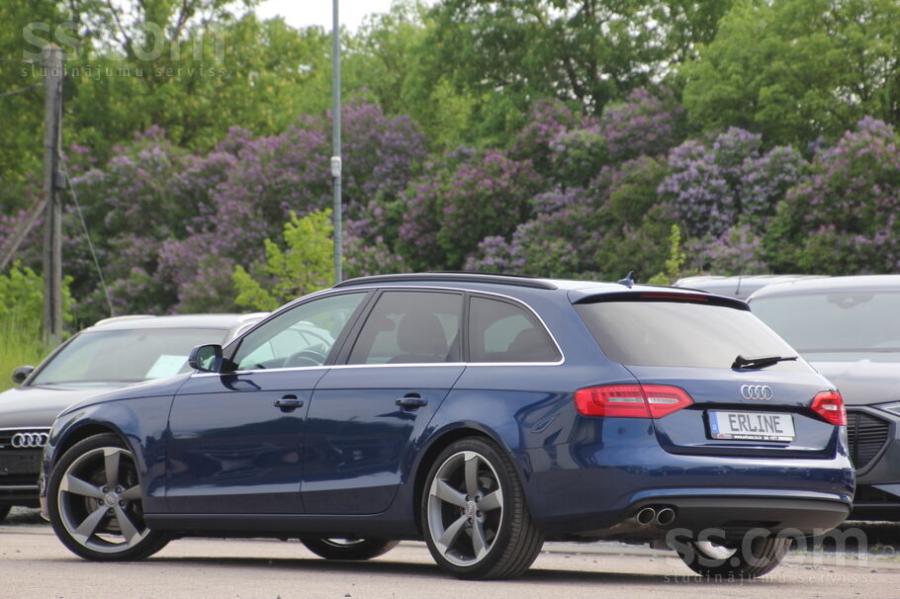 Zils Audi A4 2012 Tukums, ar dzinēja tilpumu 3.00 L un nobraukumu 319 tūkst. km par 10500 €, foto 4 vietnē AUTOMOTO.COM.LV