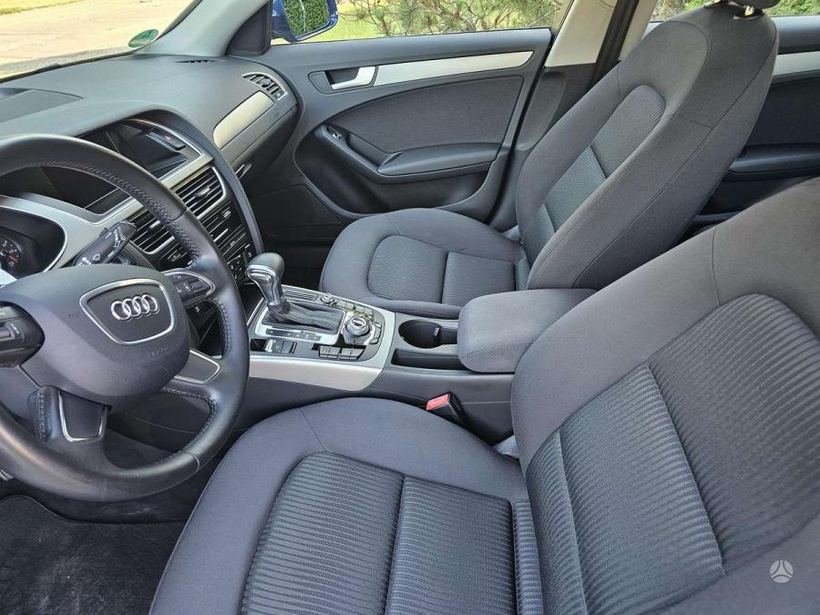 Blue Audi A4 2012 in Ukmerge, with an engine capacity of 1.97 L and mileage of 384 thousand km for 5900 €, photo 12 on AUTOMOTO.COM.LV