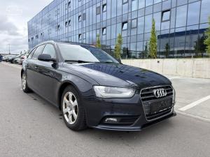 Zils Audi A4 2012 Panevēža, ar dzinēja tilpumu 2.00 L un nobraukumu 316 tūkst. km par 6250 €, foto  vietnē AUTOMOTO.COM.LV
