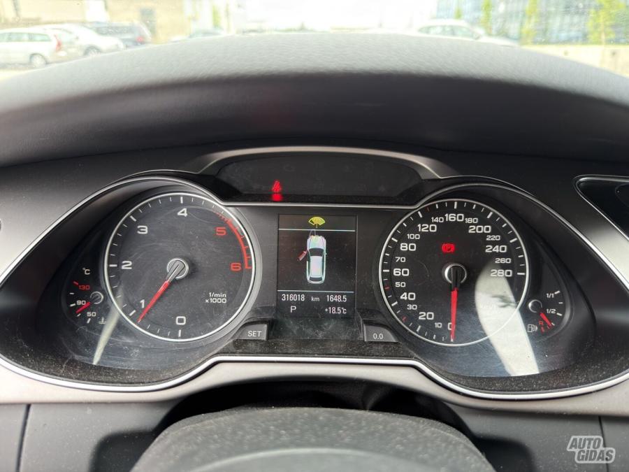 Blue Audi A4 2012 in Panevezys, with an engine capacity of 2.00 L and mileage of 316 thousand km for 6250 €, photo 22 on AUTOMOTO.COM.LV