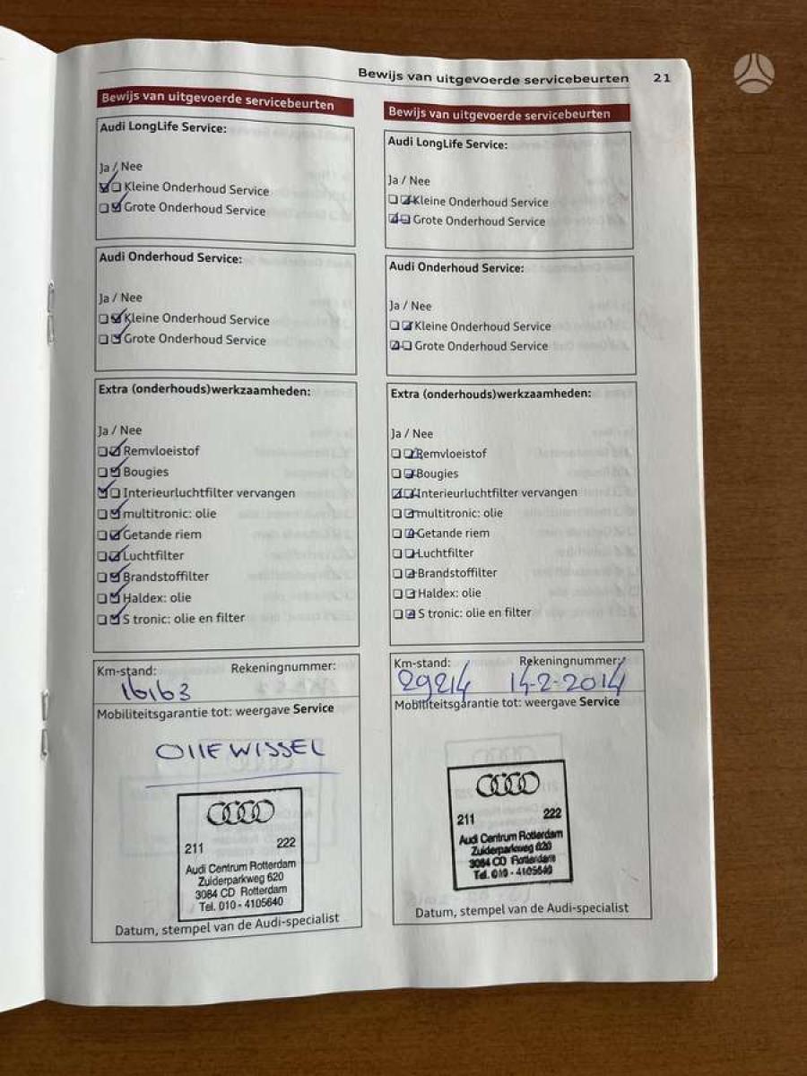 Синий Ауди А4 2012 в Вильнюс, объемом двигателя 1.80 л и пробегом 272 тыс. км за 7450 €, фото 43 на AUTOMOTO.COM.LV