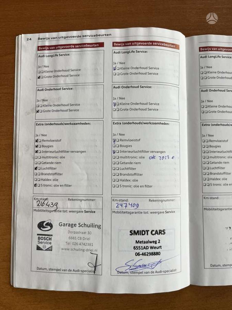Синий Ауди А4 2012 в Вильнюс, объемом двигателя 1.80 л и пробегом 272 тыс. км за 7450 €, фото 45 на AUTOMOTO.COM.LV