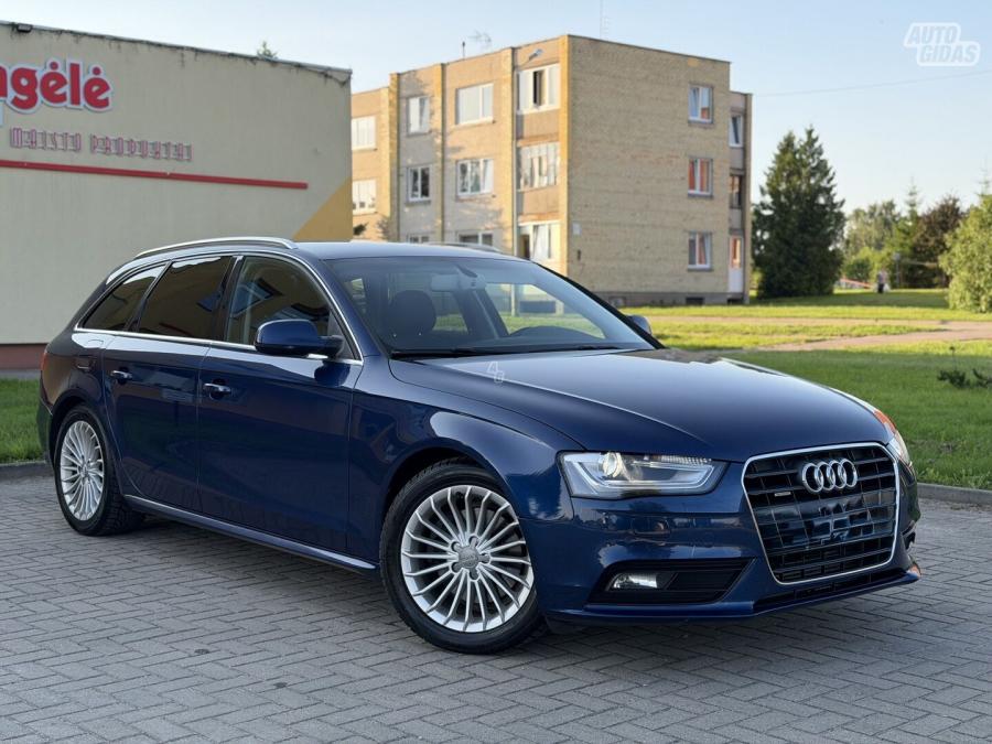 Zils Audi A4 2012 Kaišiadorys, ar dzinēja tilpumu 2.00 L un nobraukumu 310 tūkst. km par 5950 €, foto 1 vietnē AUTOMOTO.COM.LV