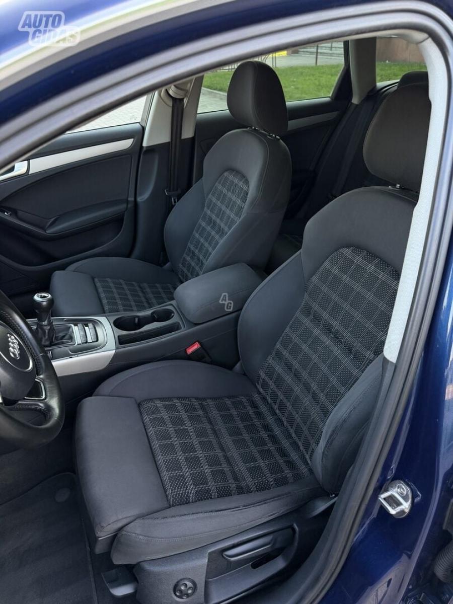 Zils Audi A4 2012 Kaišiadorys, ar dzinēja tilpumu 2.00 L un nobraukumu 310 tūkst. km par 5950 €, foto 23 vietnē AUTOMOTO.COM.LV