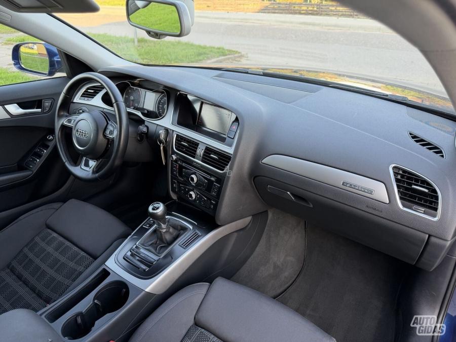 Zils Audi A4 2012 Kaišiadorys, ar dzinēja tilpumu 2.00 L un nobraukumu 310 tūkst. km par 5950 €, foto 25 vietnē AUTOMOTO.COM.LV