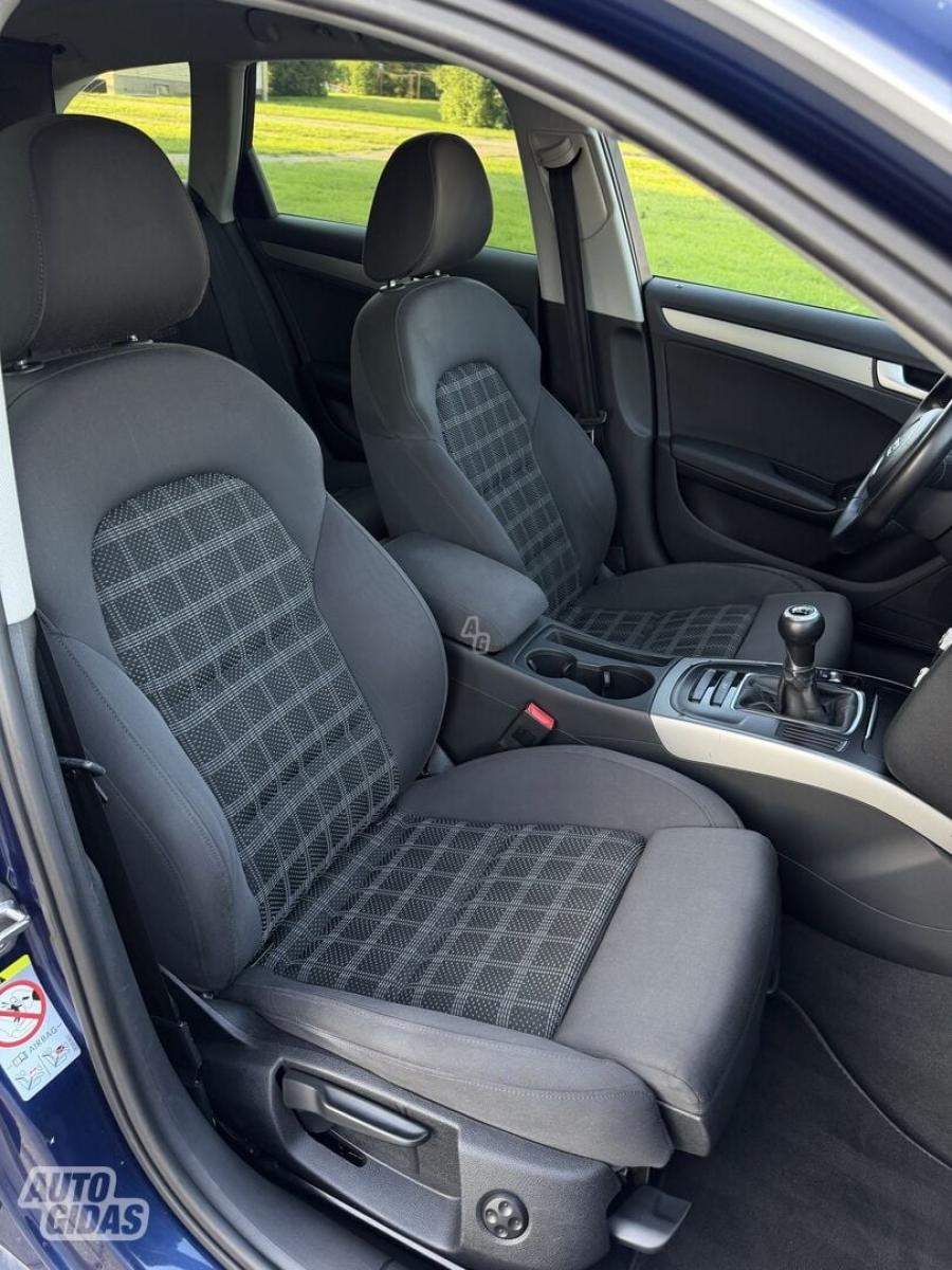 Zils Audi A4 2012 Kaišiadorys, ar dzinēja tilpumu 2.00 L un nobraukumu 310 tūkst. km par 5950 €, foto 26 vietnē AUTOMOTO.COM.LV
