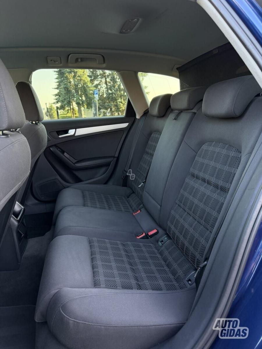 Zils Audi A4 2012 Kaišiadorys, ar dzinēja tilpumu 2.00 L un nobraukumu 310 tūkst. km par 5950 €, foto 27 vietnē AUTOMOTO.COM.LV