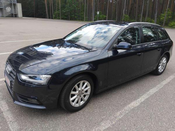 Blue Audi A4 2012 in Druskininkai, with an engine capacity of 1.97 L and mileage of 273 thousand km for 7999 €, photo 4 on AUTOMOTO.COM.LV