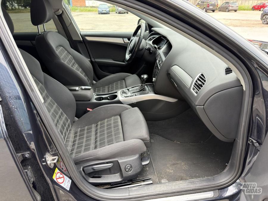 Blue Audi A4 2012 in Panevezys, with an engine capacity of 2.00 L and mileage of 316 thousand km for 6250 €, photo 16 on AUTOMOTO.COM.LV