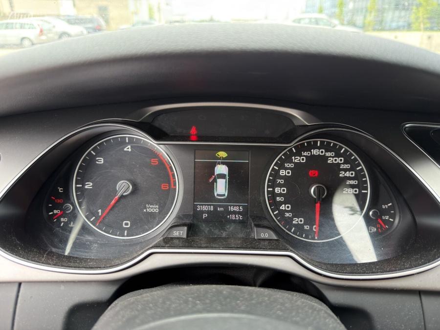 Blue Audi A4 2012 in Panevezys, with an engine capacity of 2.00 L and mileage of 316 thousand km for 6250 €, photo 22 on AUTOMOTO.COM.LV