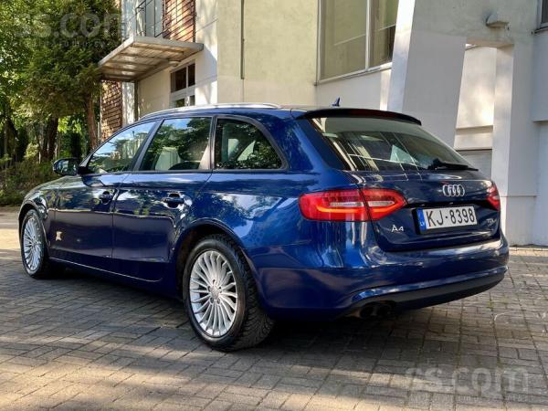 Blue Audi A4 2012 in Daugavpils, with an engine capacity of 2.00 L and mileage of 0 thousand km for 7390 €, photo 4 on AUTOMOTO.COM.LV