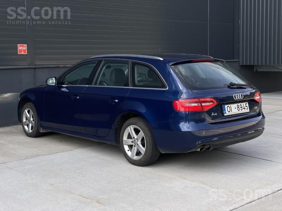 Blue Audi A4 2012 in Riga, with an engine capacity of 2.00 L and mileage of 275 thousand km for 5790 €, photo 6 on AUTOMOTO.COM.LV