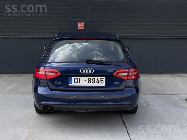 Blue Audi A4 2012 in Riga, with an engine capacity of 2.00 L and mileage of 275 thousand km for 5790 €, photo 6 on AUTOMOTO.COM.LV
