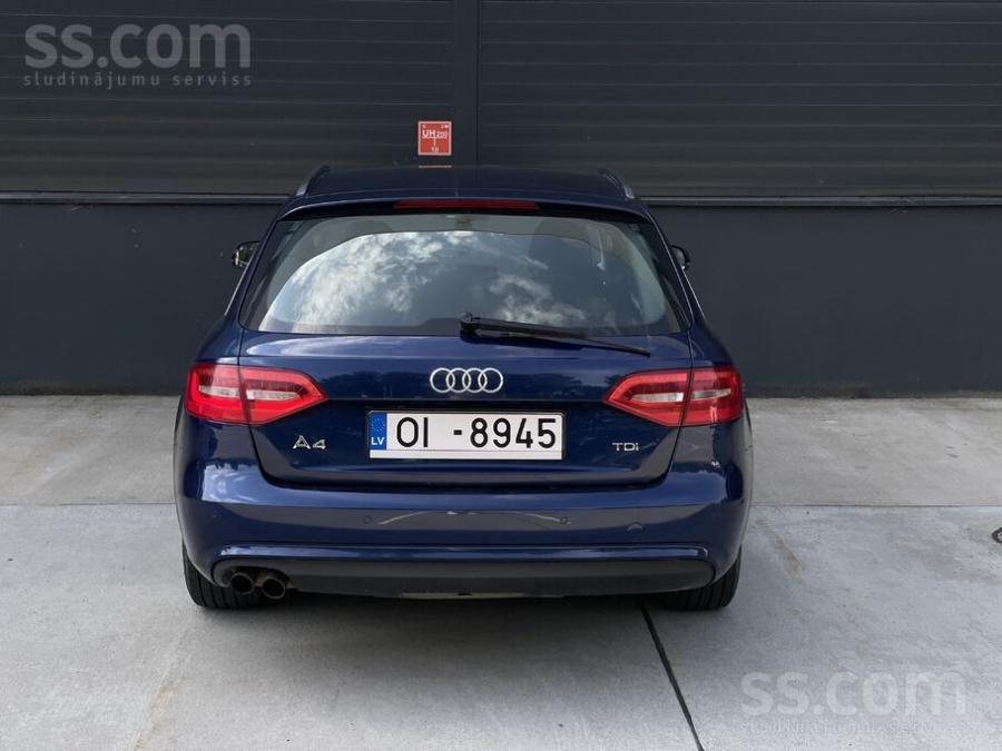 Blue Audi A4 2012 in Riga, with an engine capacity of 2.00 L and mileage of 275 thousand km for 5790 €, photo 7 on AUTOMOTO.COM.LV