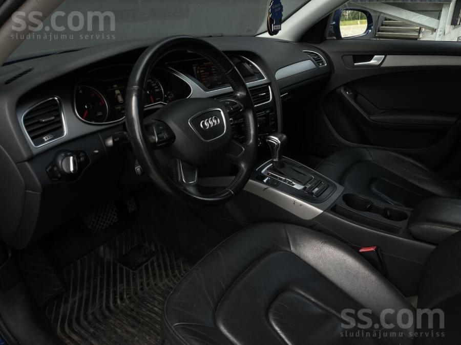 Blue Audi A4 2012 in Riga, with an engine capacity of 2.00 L and mileage of 275 thousand km for 5790 €, photo 8 on AUTOMOTO.COM.LV