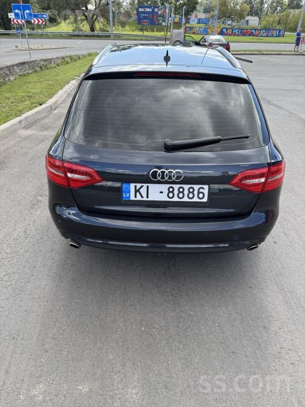 Blue Audi A4 2012 in Daugavpils, with an engine capacity of 3.00 L and mileage of 215 thousand km for 9200 €, photo 6 on AUTOMOTO.COM.LV