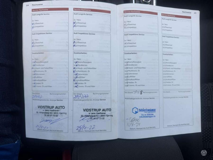 Blue Audi A4 2012 in Panevezys, with an engine capacity of 1.97 L and mileage of 316 thousand km for 5999 €, photo 30 on AUTOMOTO.COM.LV