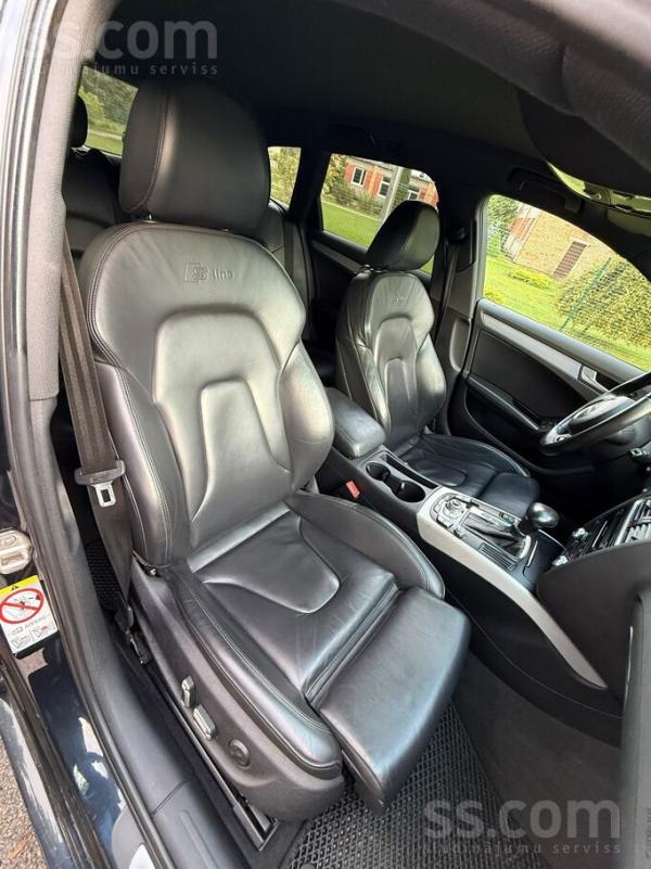Blue Audi A4 2012 in Daugavpils, with an engine capacity of 3.00 L and mileage of 215 thousand km for 9300 €, photo 9 on AUTOMOTO.COM.LV