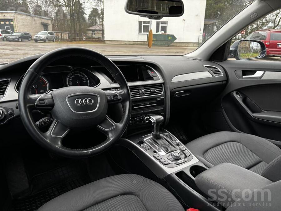 Zils Audi A4 2013 Rīga, ar dzinēja tilpumu 2.00 L un nobraukumu 314 tūkst. km par 6800 €, foto 8 vietnē AUTOMOTO.COM.LV