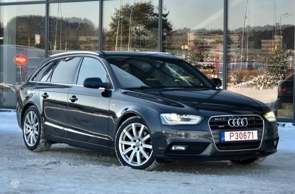 Zils Audi A4 2013 Viļņa, ar dzinēja tilpumu 2.97 L un nobraukumu 264 tūkst. km par 8800 €, foto 2 vietnē AUTOMOTO.COM.LV