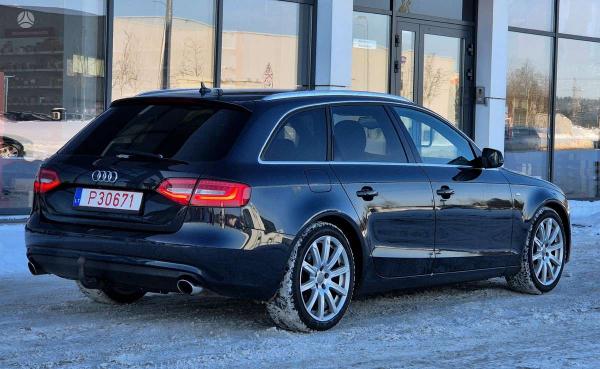 Zils Audi A4 2013 Viļņa, ar dzinēja tilpumu 2.97 L un nobraukumu 264 tūkst. km par 8800 €, foto 4 vietnē AUTOMOTO.COM.LV