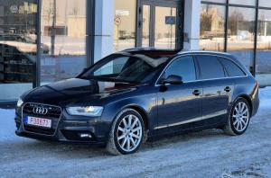 Blue Audi A4 2013 in Vilnius, with an engine capacity of 2.97 L and mileage of 264 thousand km for 8800 €, photo 5 on AUTOMOTO.COM.LV