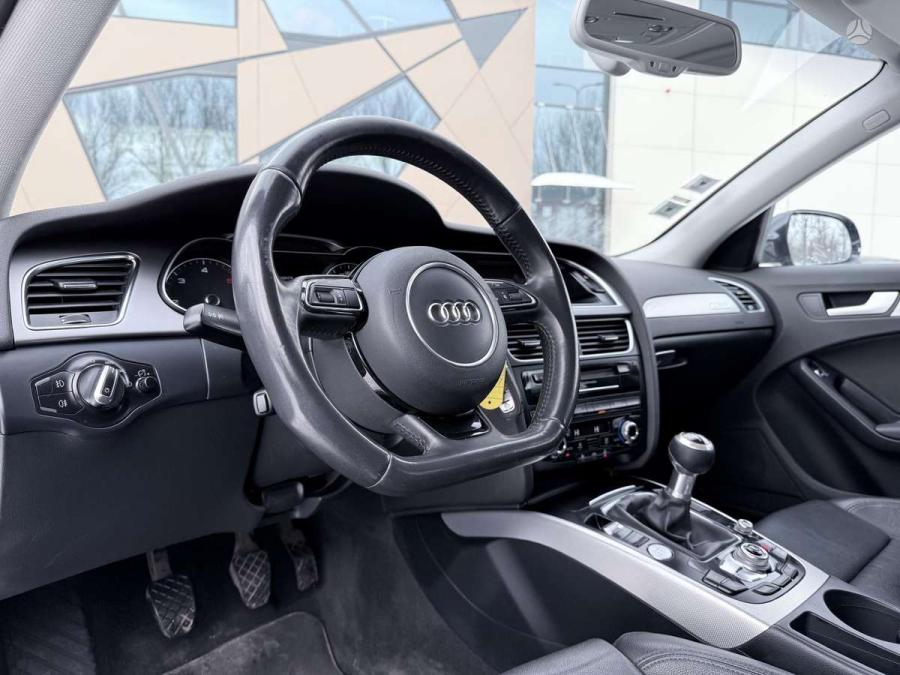 Blue Audi A4 2013 in Siauliai, with an engine capacity of 1.97 L and mileage of 250 thousand km for 6700 €, photo 26 on AUTOMOTO.COM.LV