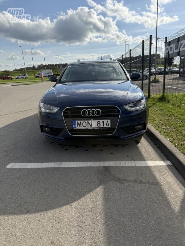 Blue Audi A4 2013 in Vilnius, with an engine capacity of 2.00 L and mileage of 360 thousand km for 5800 €, photo 1 on AUTOMOTO.COM.LV