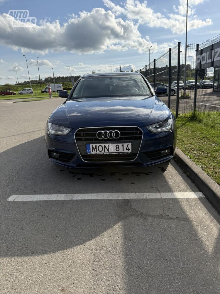Blue Audi A4 2013 in Vilnius, with an engine capacity of 2.00 L and mileage of 360 thousand km for 5800 €, photo 1 on AUTOMOTO.COM.LV