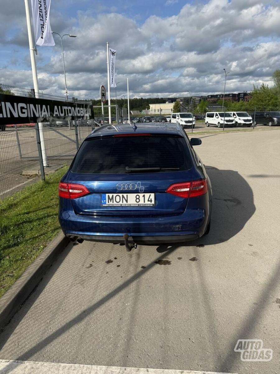 Blue Audi A4 2013 in Vilnius, with an engine capacity of 2.00 L and mileage of 360 thousand km for 5800 €, photo 3 on AUTOMOTO.COM.LV