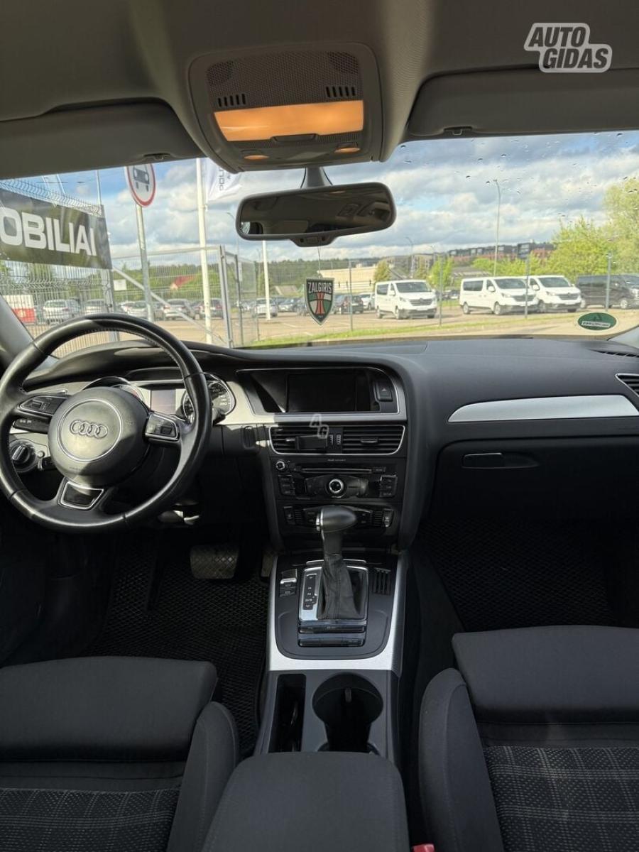 Blue Audi A4 2013 in Vilnius, with an engine capacity of 2.00 L and mileage of 360 thousand km for 5800 €, photo 7 on AUTOMOTO.COM.LV