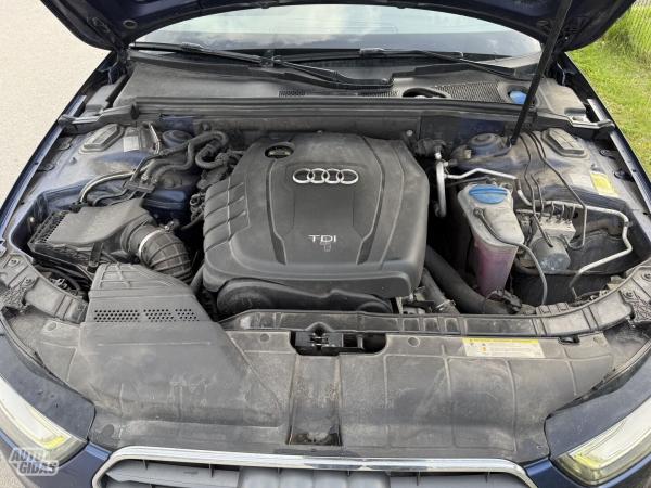 Blue Audi A4 2013 in Vilnius, with an engine capacity of 2.00 L and mileage of 360 thousand km for 5800 €, photo 9 on AUTOMOTO.COM.LV