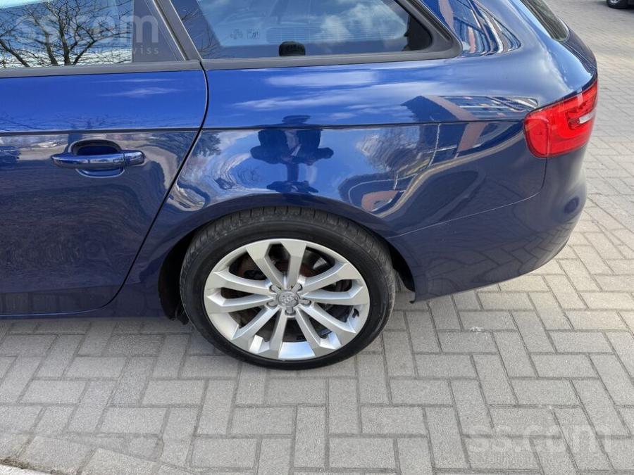 Blue Audi A4 2013 in Riga, with an engine capacity of 3.00 L and mileage of 340 thousand km for 5990 €, photo 7 on AUTOMOTO.COM.LV
