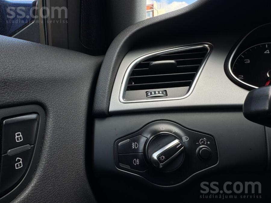 Blue Audi A4 2013 in Riga, with an engine capacity of 3.00 L and mileage of 340 thousand km for 5990 €, photo 29 on AUTOMOTO.COM.LV
