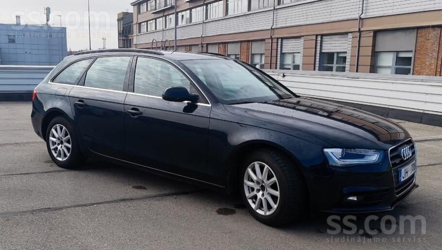 Zils Audi A4 2013 Rīga, ar dzinēja tilpumu 2.00 L un nobraukumu 183 tūkst. km par 8590 €, foto 3 vietnē AUTOMOTO.COM.LV